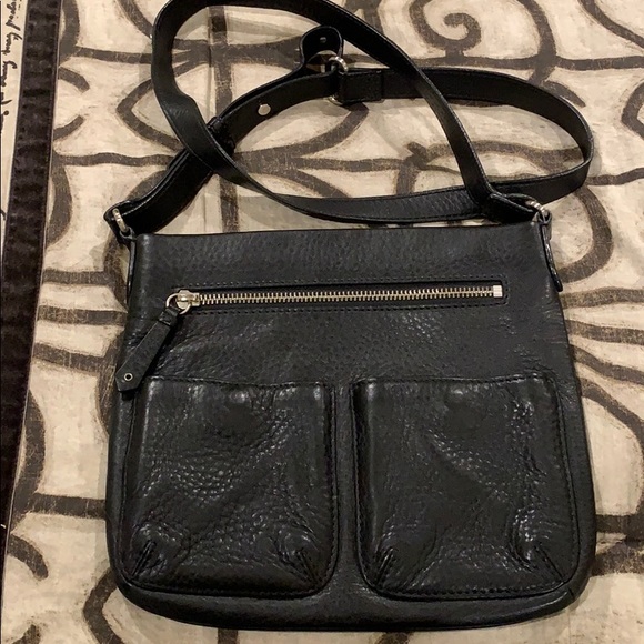 Cole Haan | Bags | Cole Haan Black Leather Cross Body Bag | Poshmark
